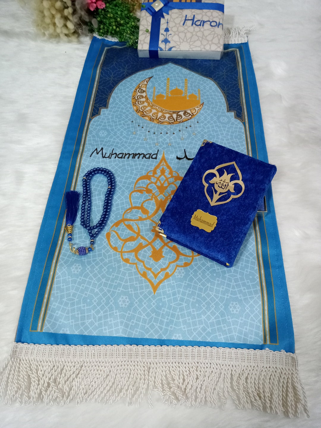Luxury Kids Prayer Mat, Kids Kaaba Prayer Rug, Ramadan Eid, Kids Prayer ...