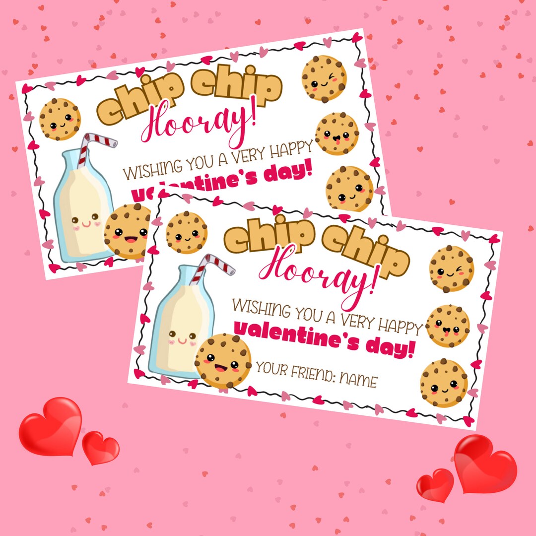 Chip Chip Hooray, Wishing You a Very Happy Valentine's Day, Valentine's ...