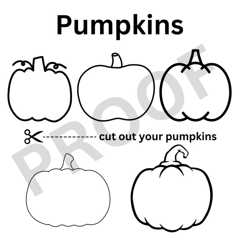 Pumpkin Faces Activity Sheets, Teacher Supplies, Printable, PDF ...