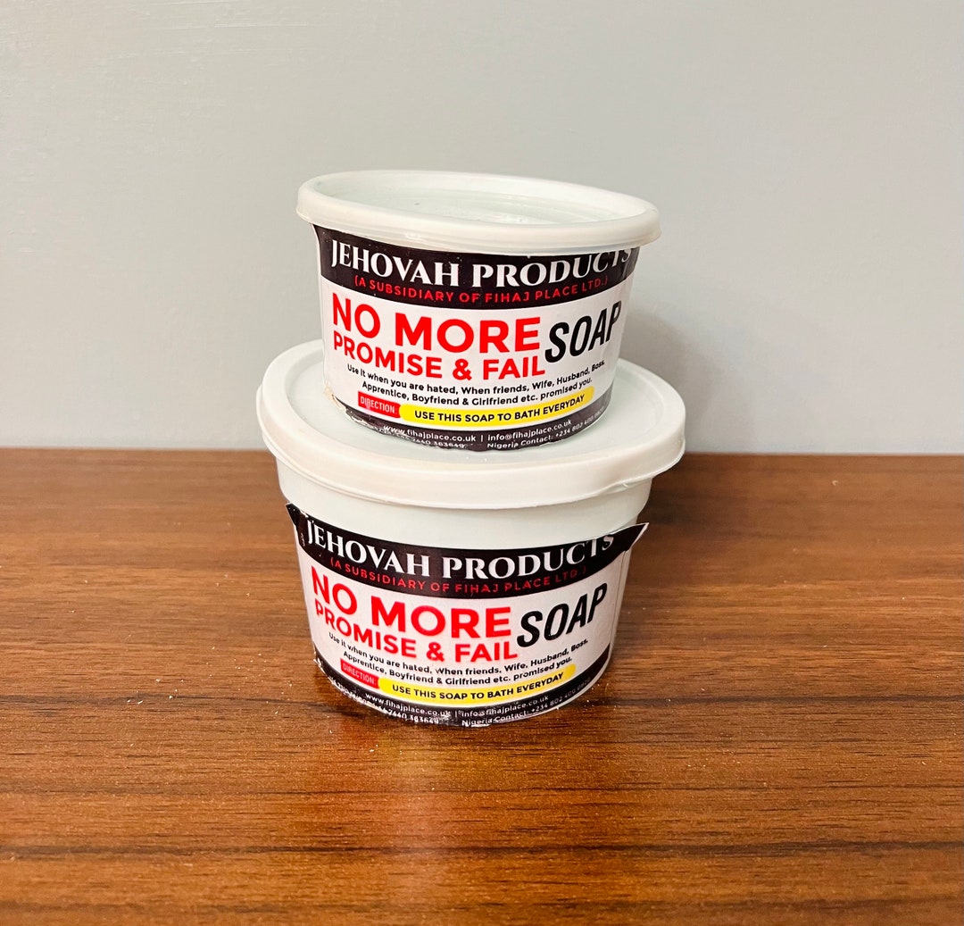 No More Promise and Fail Soap - Etsy