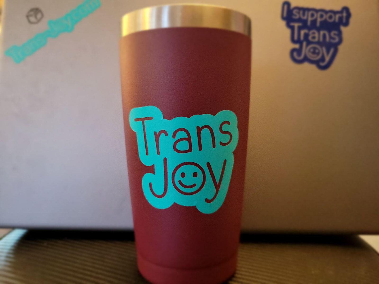 Trans Joy & Support Sticker: Celebrate and Contribute to a Brighter ...