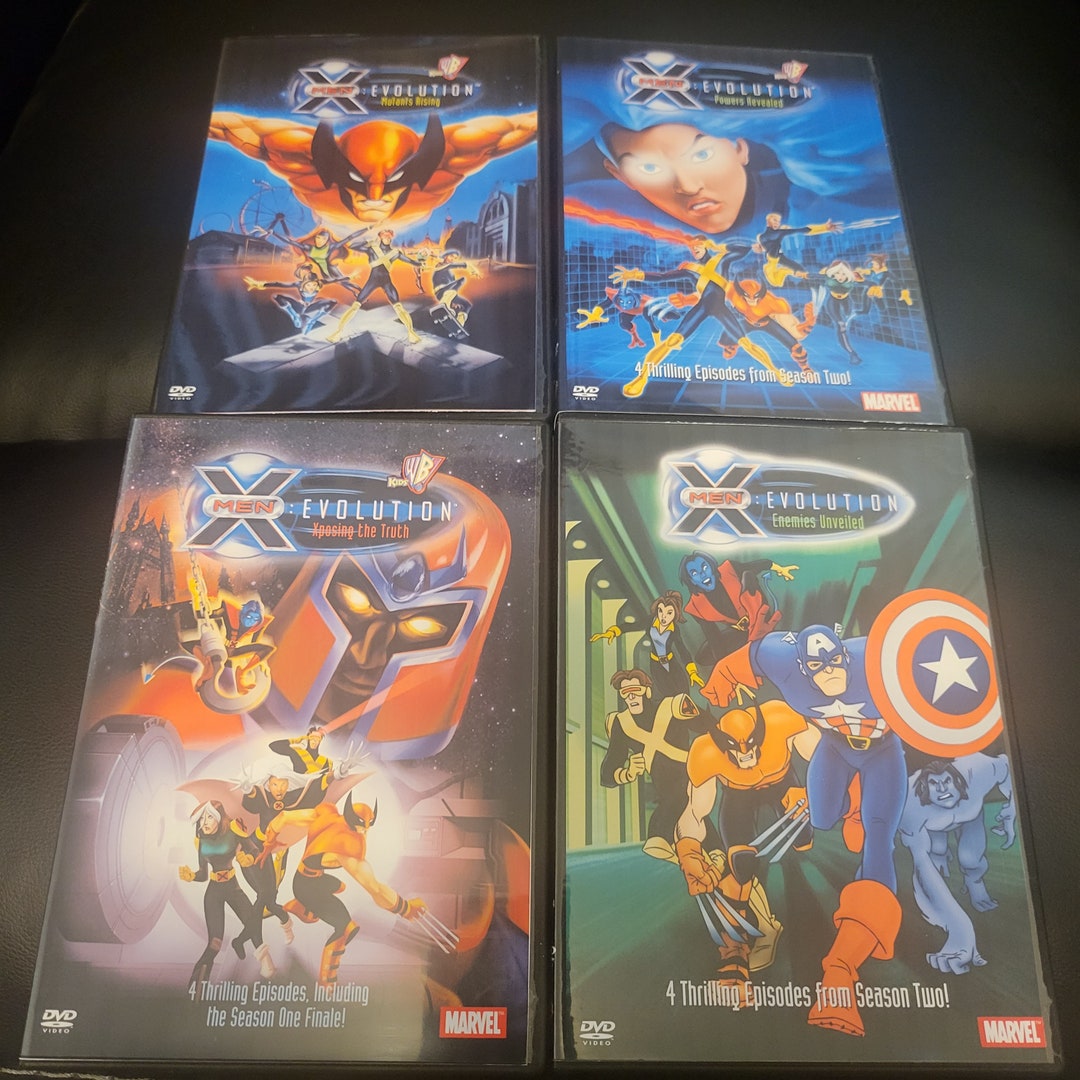 X-men Evolution Complete Animated DVD Series! - Etsy
