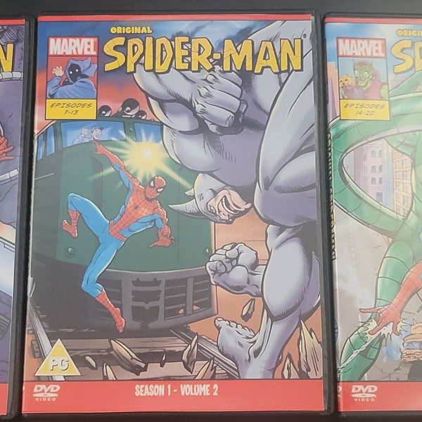 Spider Man 1967 Dvd - Etsy