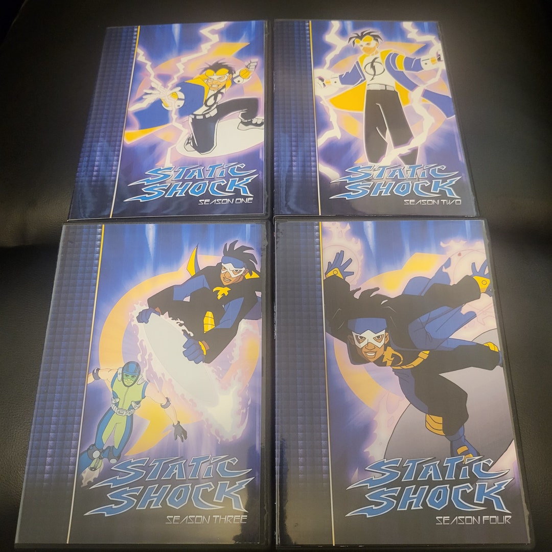Static Shock Complete Animated DVD Series! - Etsy