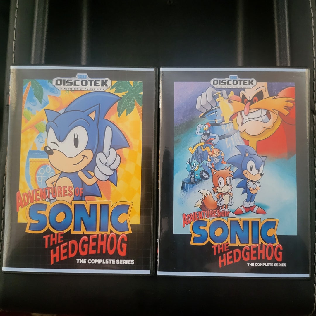 Sonic the Hedgehog Complete Animated DVD Series - Etsy UK