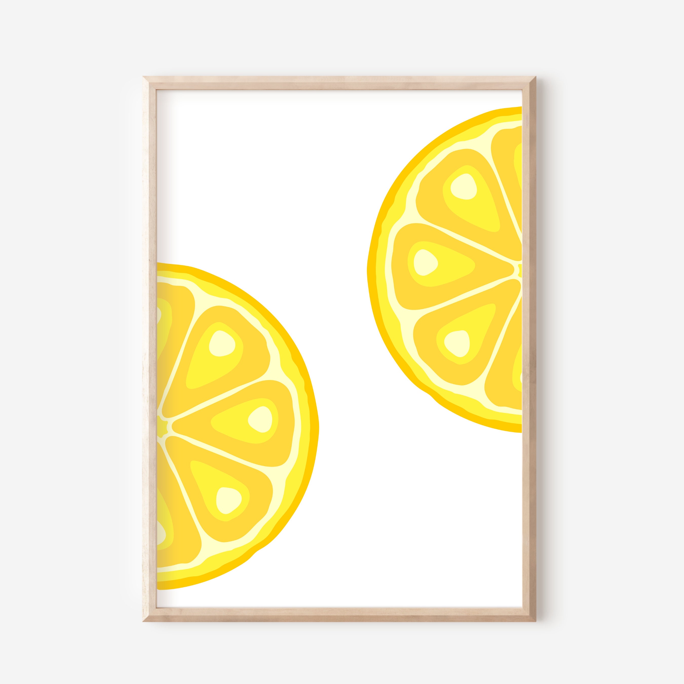 Lemon No. 4 Citrus Art Lemon Poster Instant Download - Etsy