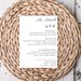 Addie Natural Modern Wedding Invitation, Custom Invitation Suite ...