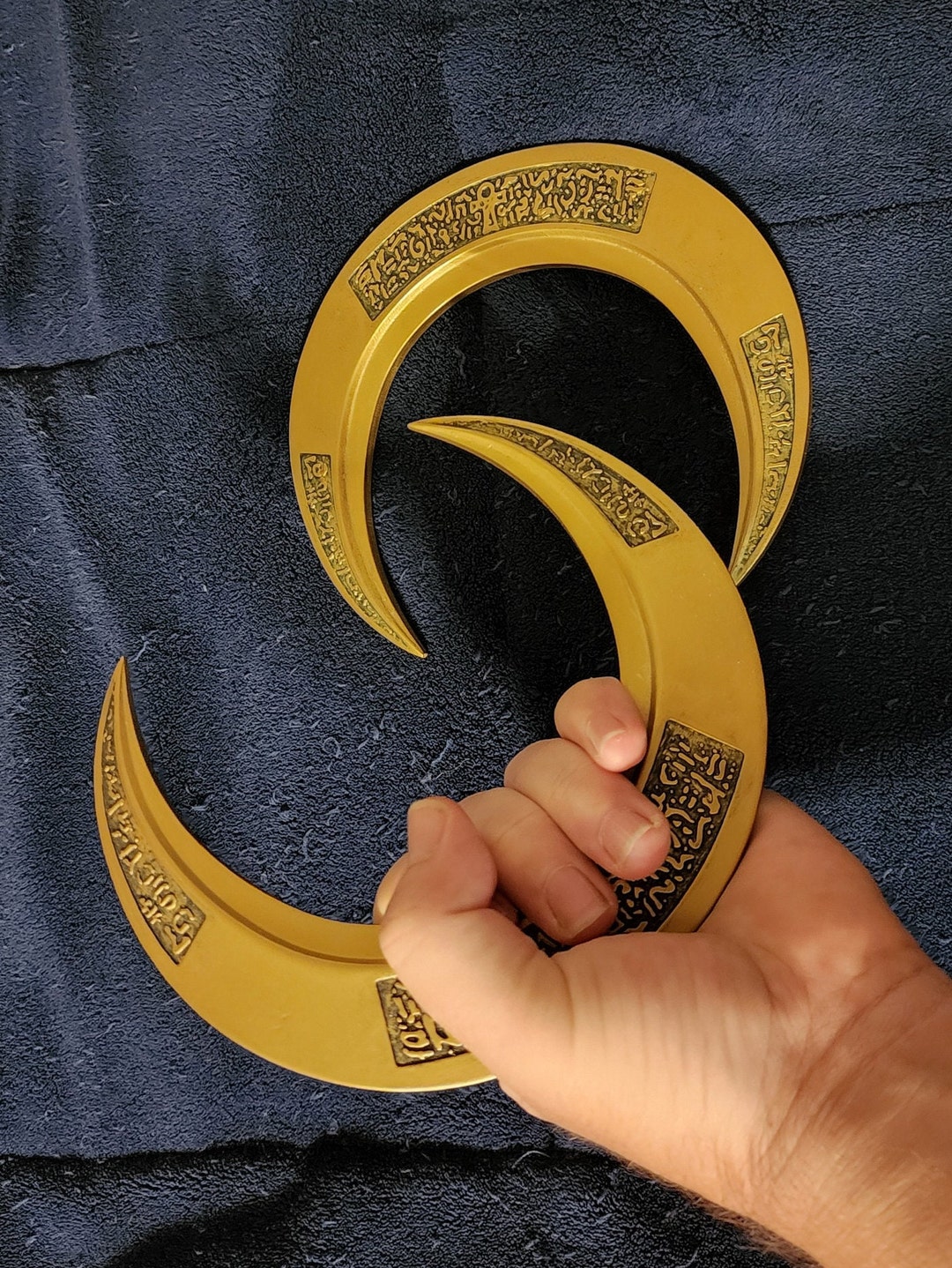 Moon Knight Crescent Dart Throwing Daggers. Cosplay Replica - Etsy