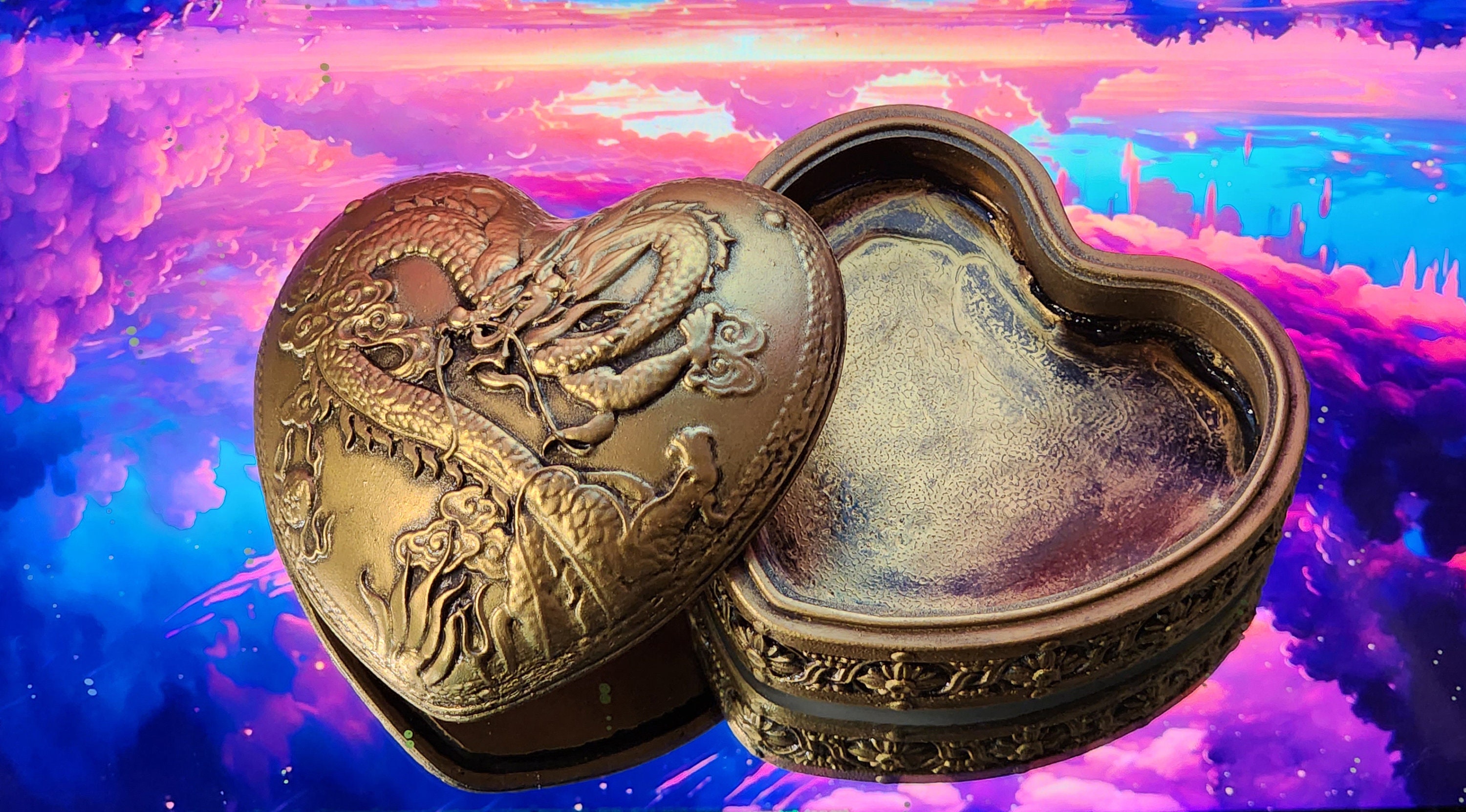 Antique Style Dragon Box - Etsy