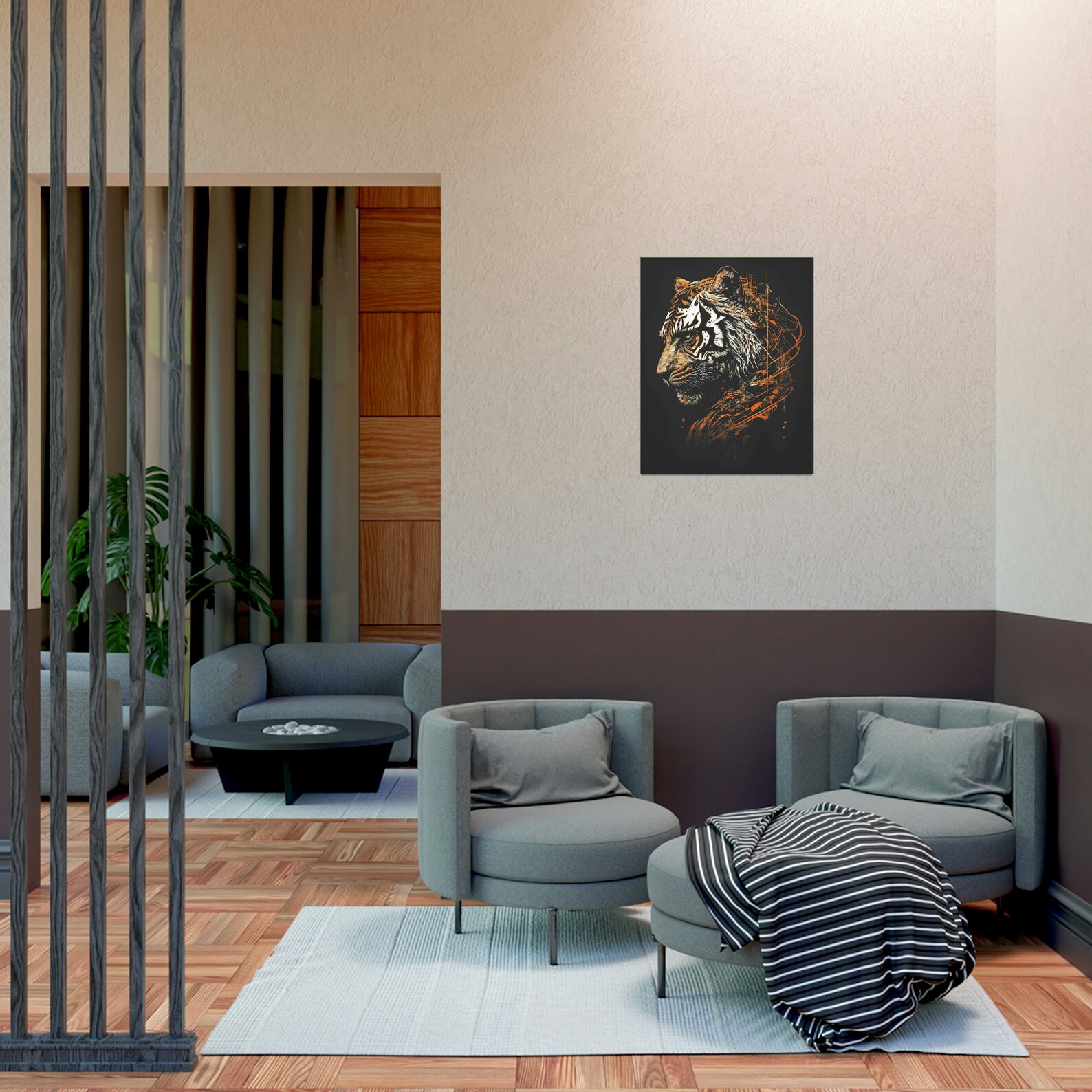 Beast Mode Tiger Uncoated Posters (various Sizes) - Etsy