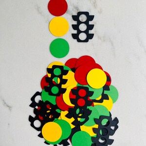 Traffic Light Confetti | Racing Confetti | Road Construction Confetti ...