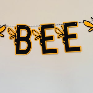 Mommy to Bee Banner | Bee Baby Shower Decor | Sweet as Can Bee | What ...