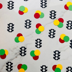 Traffic Light Confetti | Racing Confetti | Road Construction Confetti ...