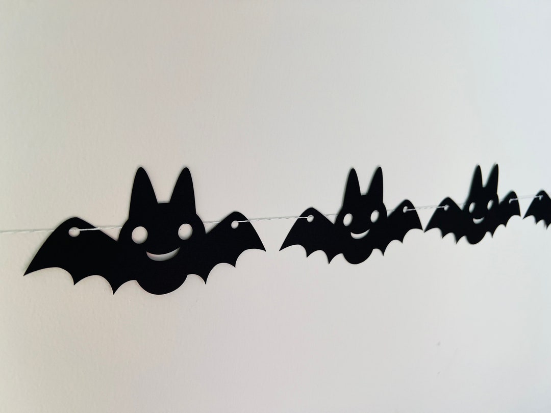 Bat Banner | Halloween Decorations | Halloween Decor | Halloween ...