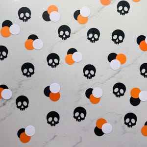 Skull Confetti | Skeleton Table Scatter | Halloween Party Decorations ...