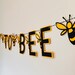 Mommy to Bee Banner Bee Baby Shower Decor Sweet as Can Bee What Will It ...