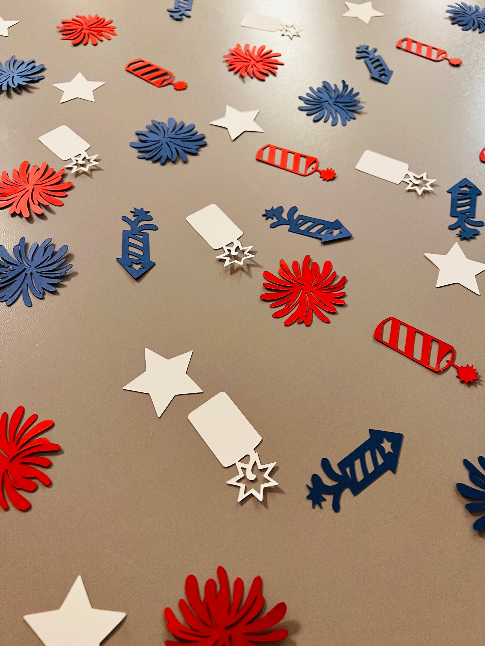 Fireworks Confetti 4th of July Confetti 4th of July Table - Etsy