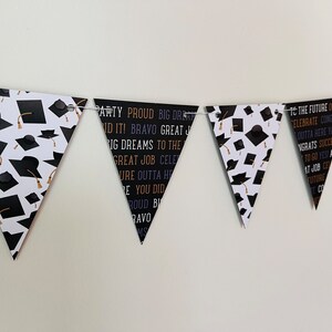 Graduation Pennant Banner | Graduation Party Decor | 2024 Graduation ...