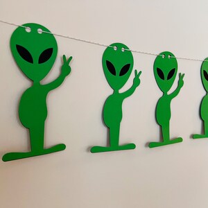 Alien Banner | Extra Terrestrial Garland | I Come in Peace | Alien ...
