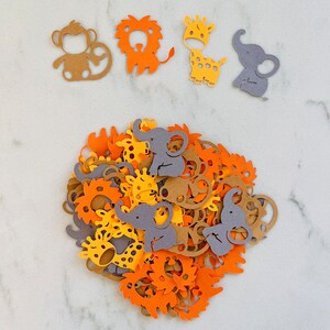 Jungle Animal Confetti | Baby Animals | Two Wild | Young Wild and Free ...