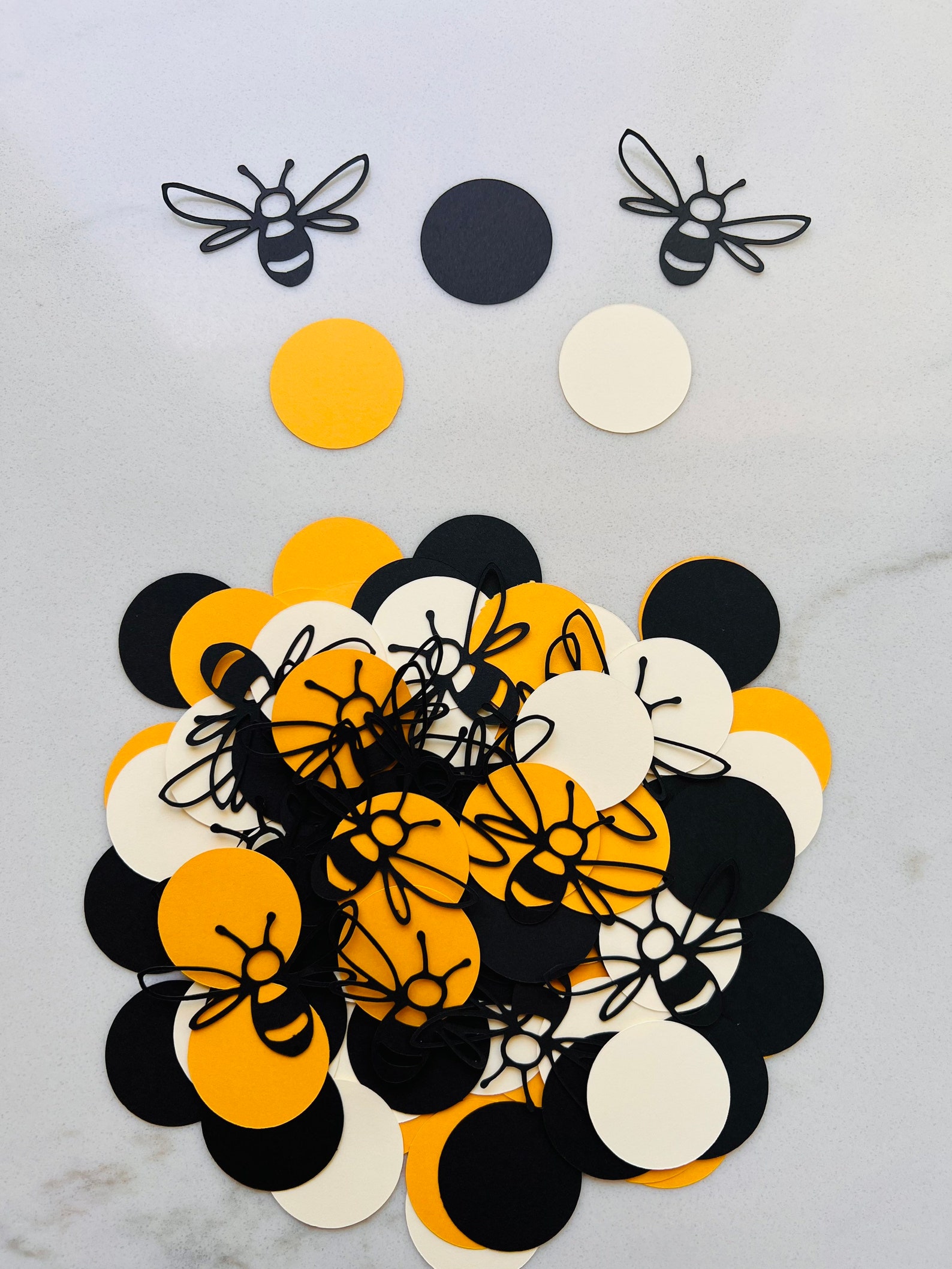 Bee Confetti Bumblebee Table Scatter Sweet as Can Bee - Etsy