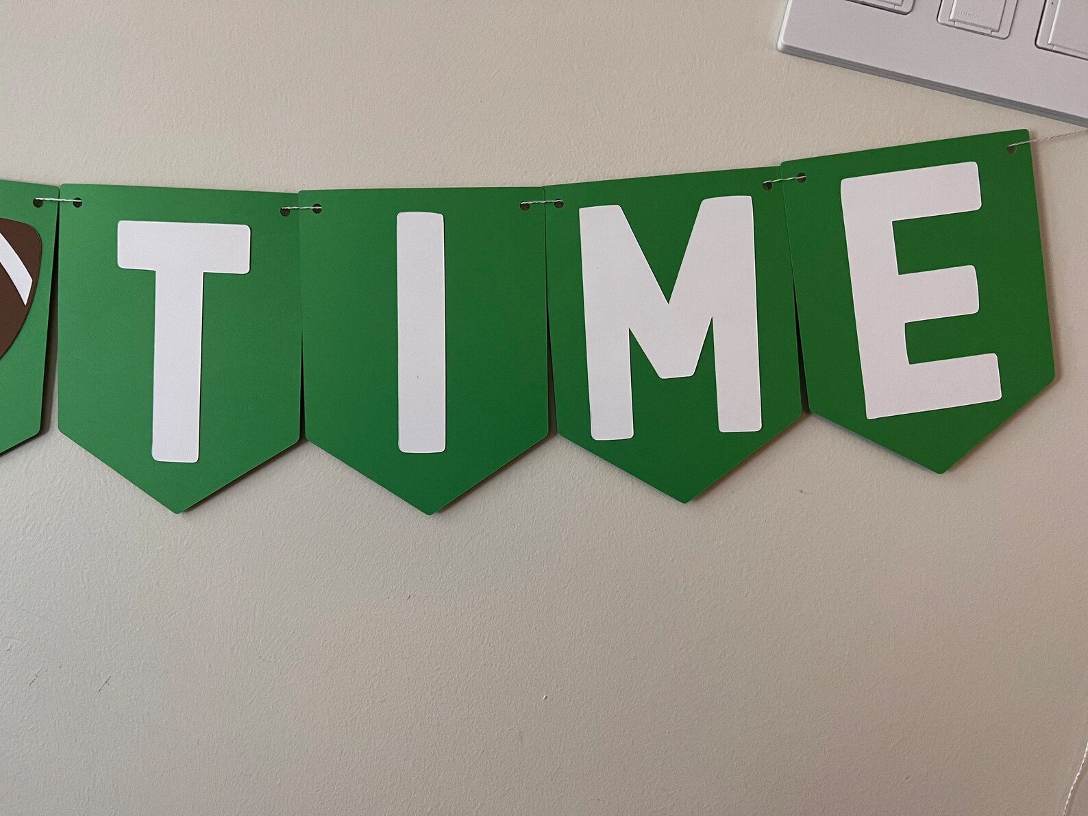 Its Game Time Football Banner Football Party Decor Football Decoration ...