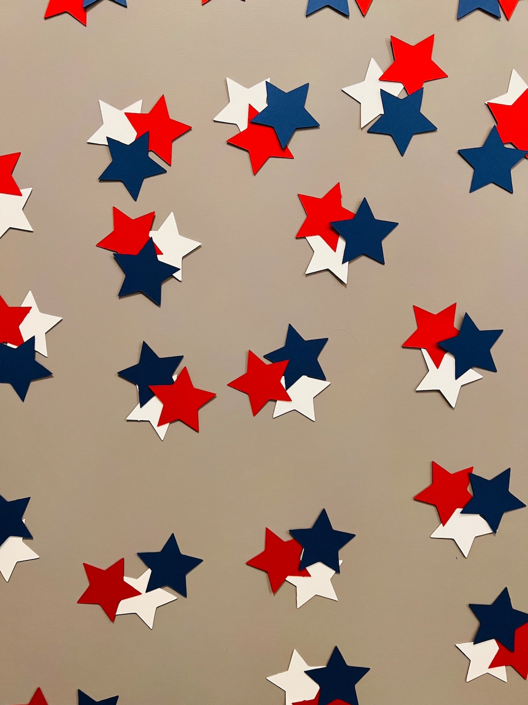 4th of July Confetti | Star Confetti | Red White and Blue Confetti ...