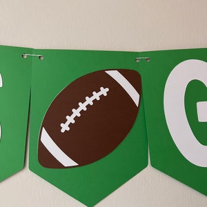 It’s Game Time Football Banner | Football Party Decor | Football ...