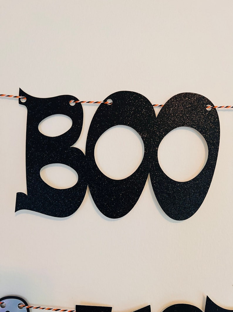 Boo You Horror Banner Halloween Banner Adult Halloween - Etsy