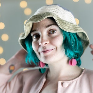 Gelato Bucket Hat Crochet Pattern - Etsy