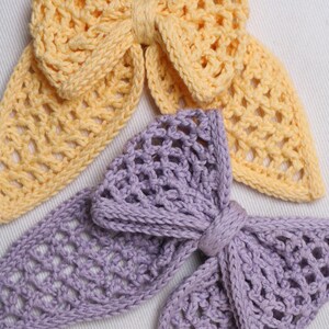 CROCHET PATTERN | Crochet Fishnet Bow - Easy Crochet Bow Tie for ...