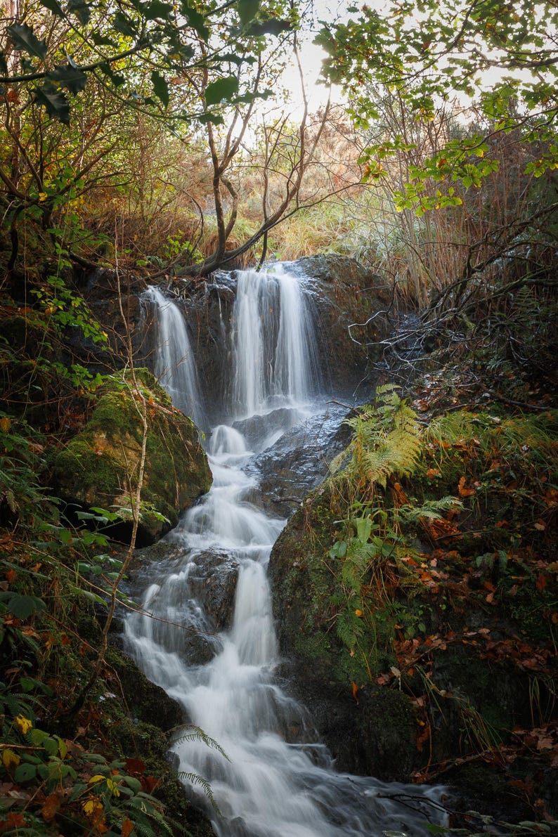 Eriff Waterfall - Connemara - Fine Art Color Photography | Irish Wall ...