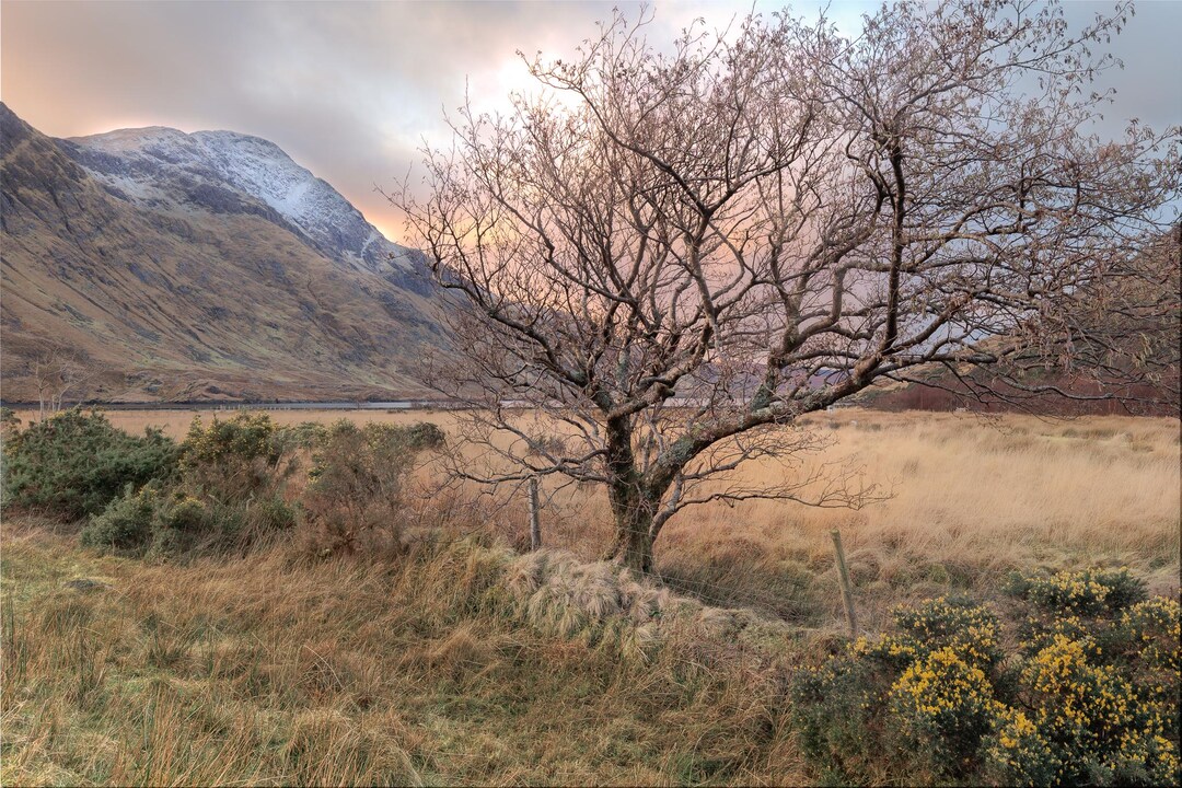 Connemara Winter Sunset, Doolough Valley, Photography Print - Irish ...