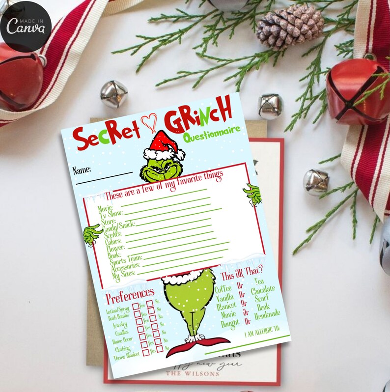 Grinch Christmas, Grinch, Grinch Decoration, Secret Santa Gift, Secret ...