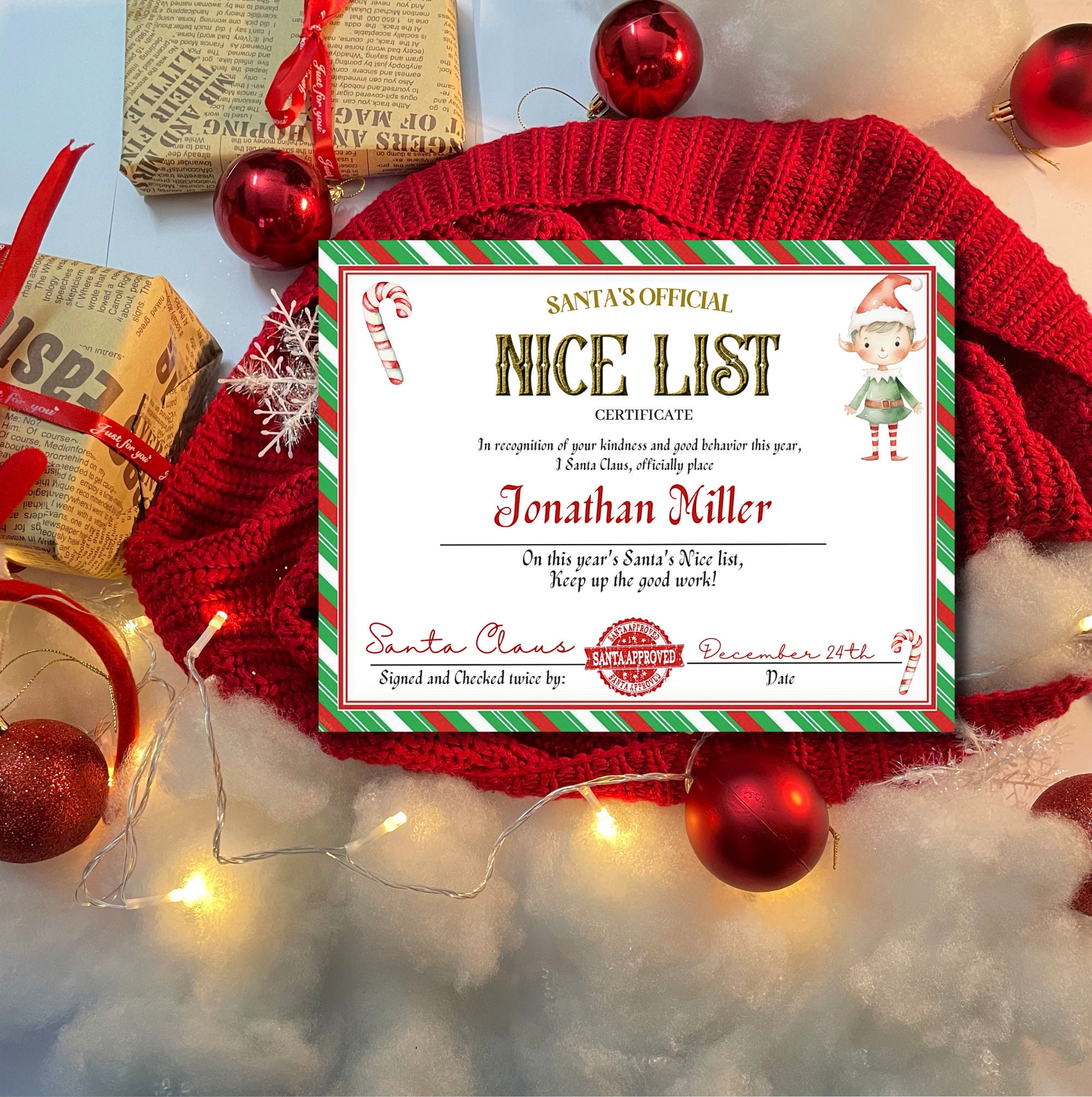 Letter From Santa, Letter From Santa Claus, Letter From Santa ...