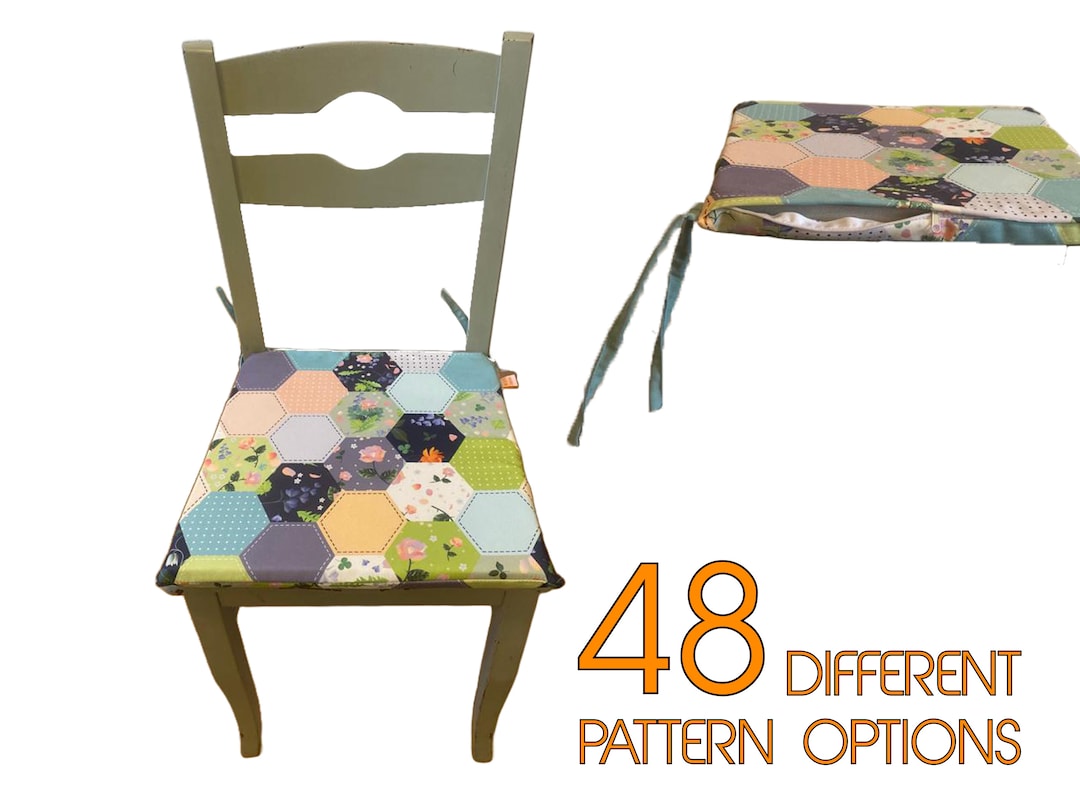 Chair Cushions With Patchwork Patterns for Home Decor Kitchen - Etsy