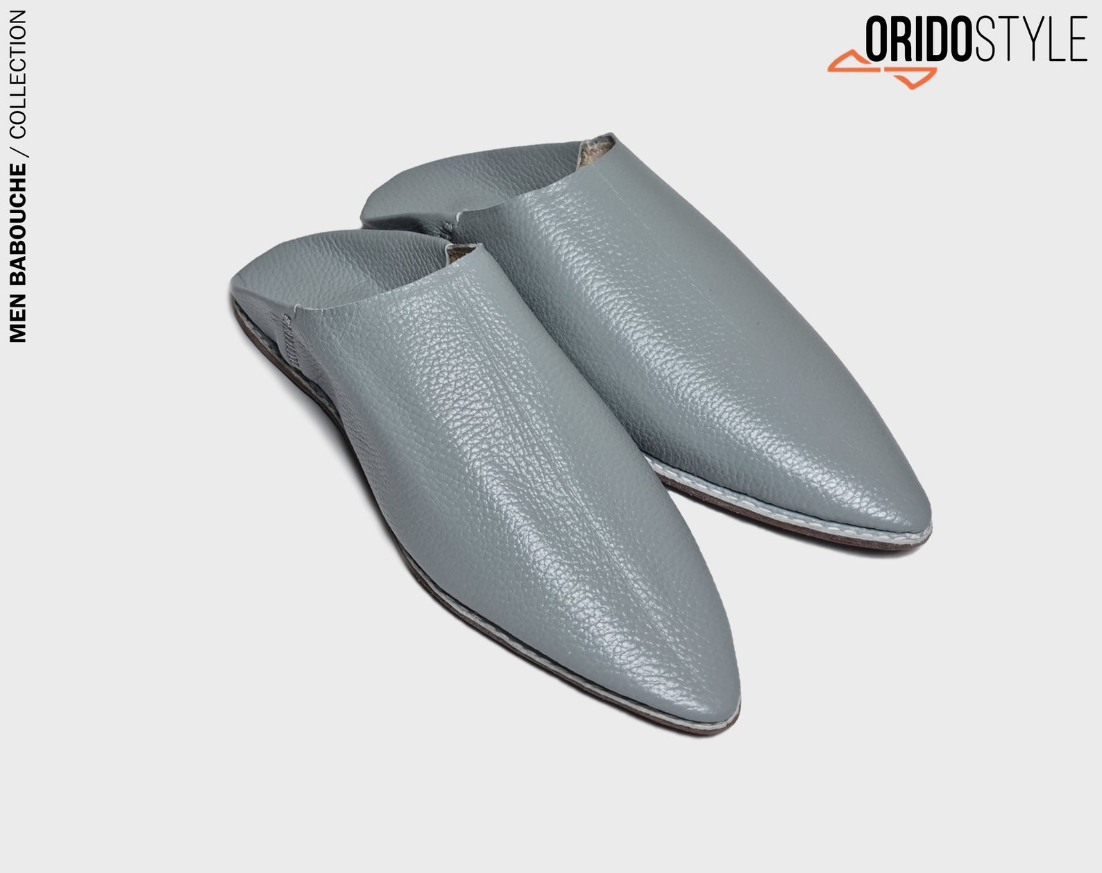 Handmade Moroccan Babouches Slippers for Men From Natural - Etsy