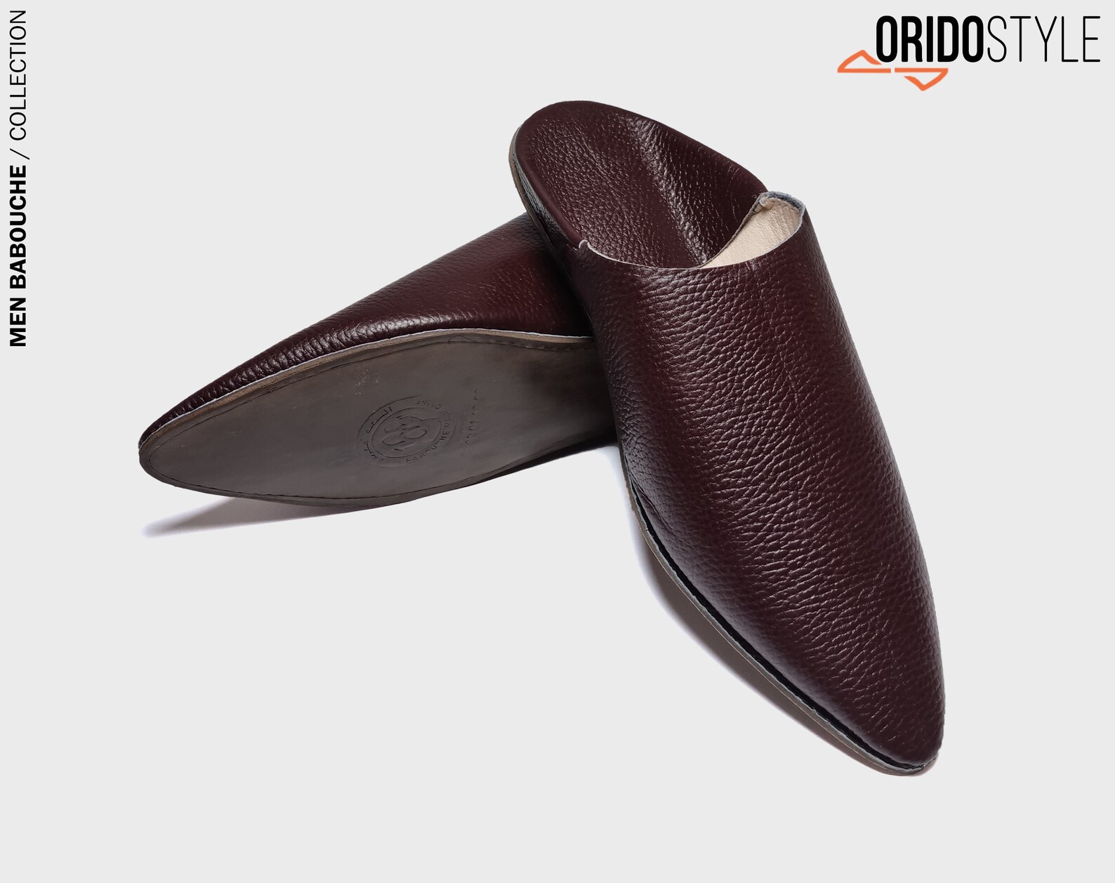 Handmade Moroccan Babouches Slippers for Men From Natural - Etsy