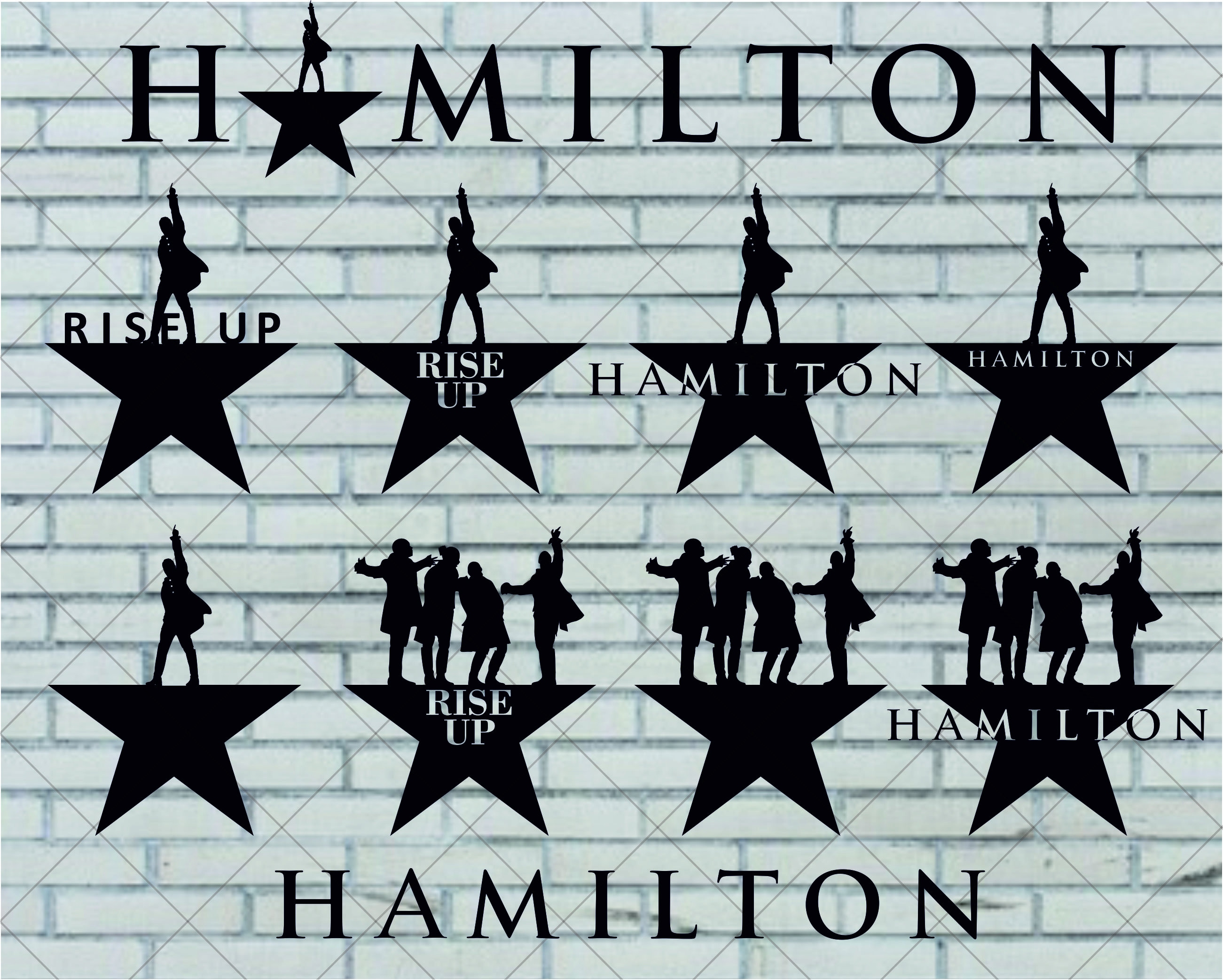 Hamilton svg bundle Hamilton Rise Up svg Hamilton Star svg - Etsy France