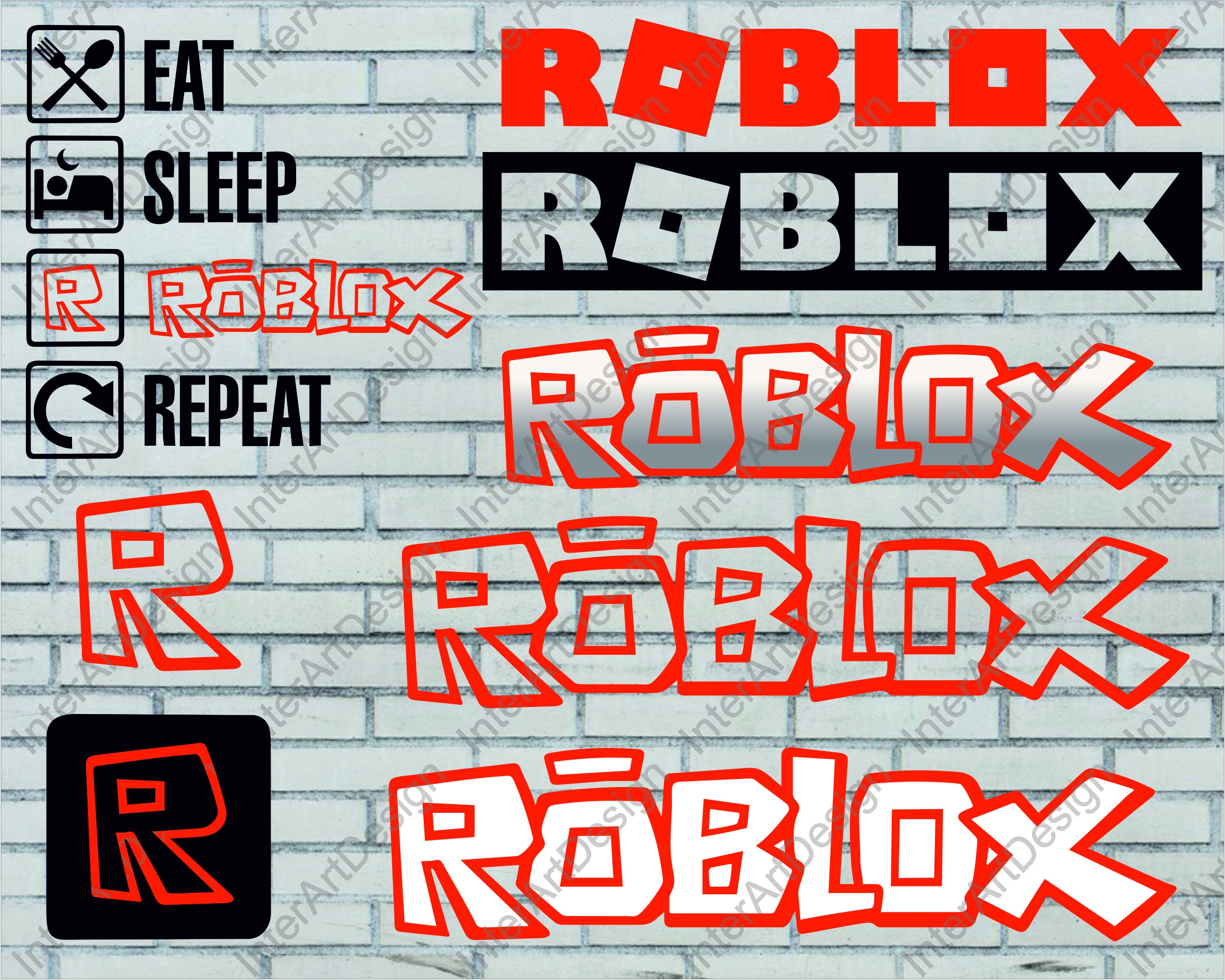 Roblox Logos Svg Roblox Digital Bundle Roblox Vektor Roblox - Etsy.de