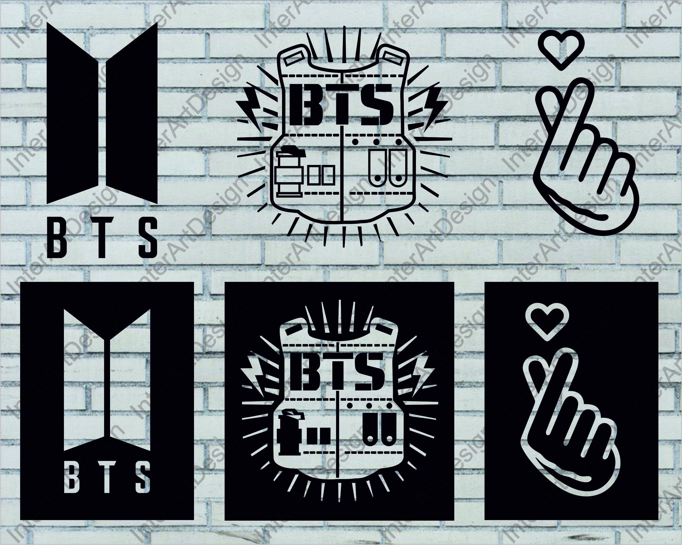 BTS Army Svg Bundle Bts Silhouette Bts Logos BTS Clipart - Etsy Australia