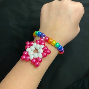 Customizable Star Pendant Kandi Bracelet - Etsy