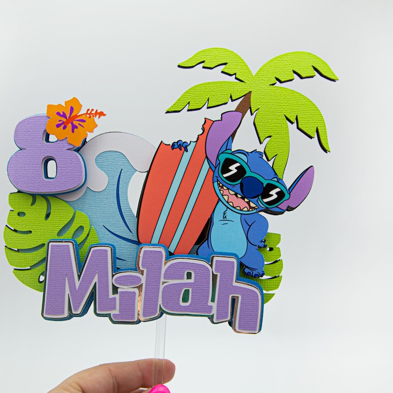 Stitch Cake Topper - Etsy