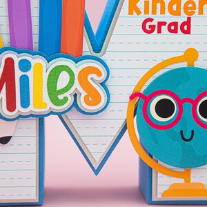 Kindergarten Graduation 3D Letter, Pre-k Graduation Decor, Kindergarten ...