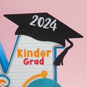 Kindergarten Graduation 3D Letter, Pre-k Graduation Decor, Kindergarten ...