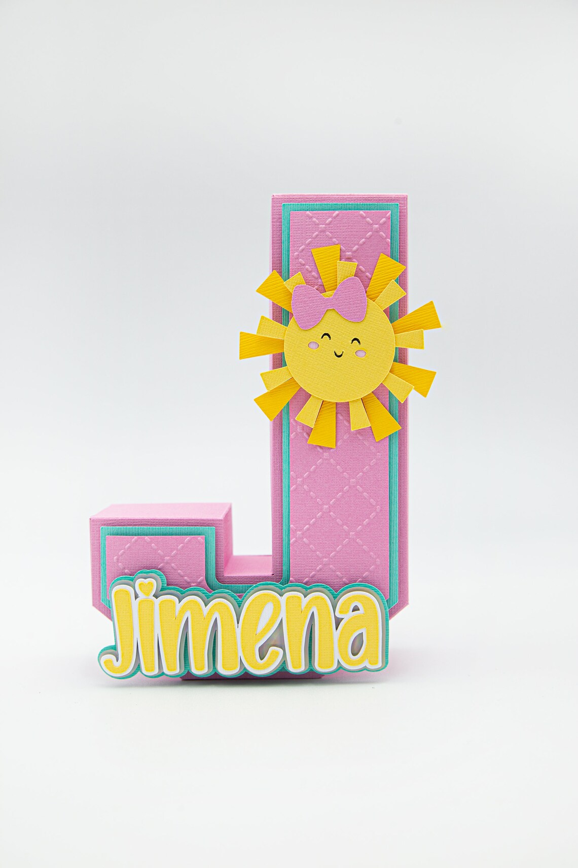 Sunshine 3D Letter Cute Sunshine 3D Letter Sunshine - Etsy