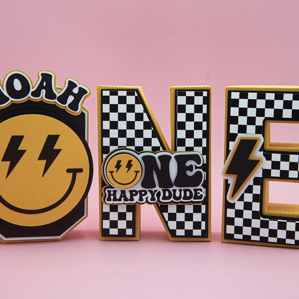 Wooden Letters Happy Birthday - Etsy