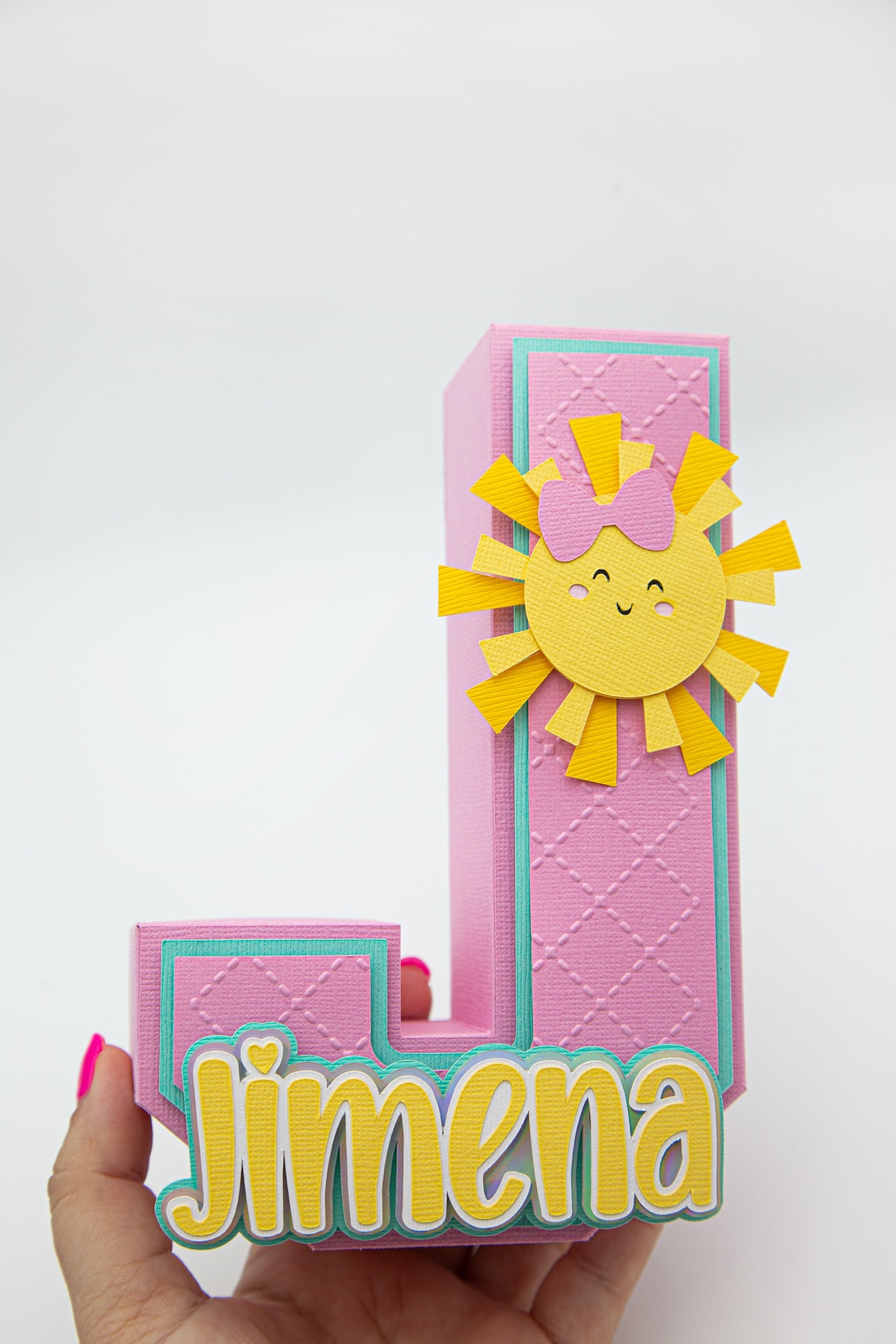 Sunshine 3D Letter Cute Sunshine 3D Letter Sunshine | Etsy