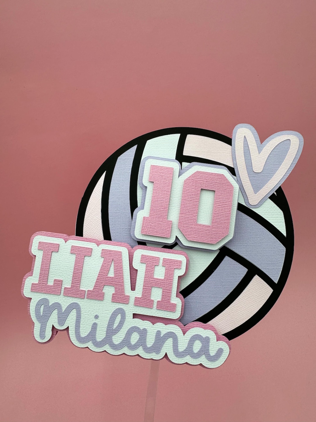 Volleyball Cake Topper, Volleyball Birthday, Volleyball Birthday Party ...