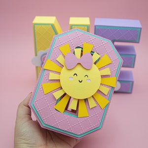 Sunshine 3D Letters, Sunshine Birthday, Sun Birthday, Cute Sun Birthday ...